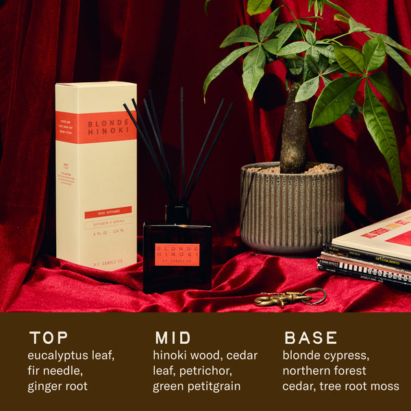Blonde Hinoki HI-FI Reed Diffuser | P.F. Candle Co. Wholesale
